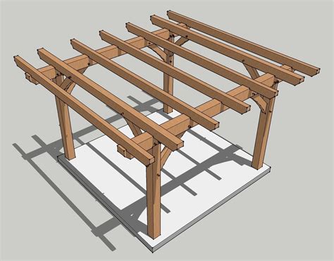 10x12 Steel Pergola