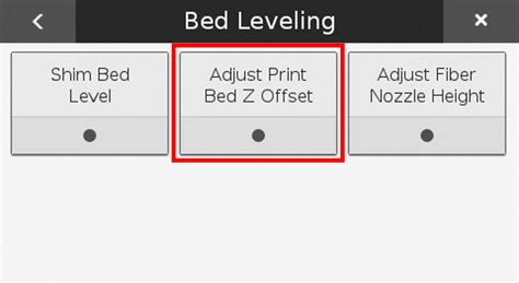 Adjust Z Offset Desktop