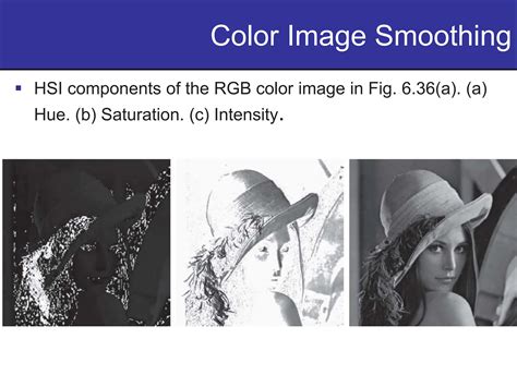 color image processing digital image processing ppt photo editing