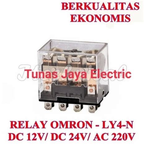 Jual Relay Omron Ly4n 220v24v12v Kaki 14pin Shopee Indonesia