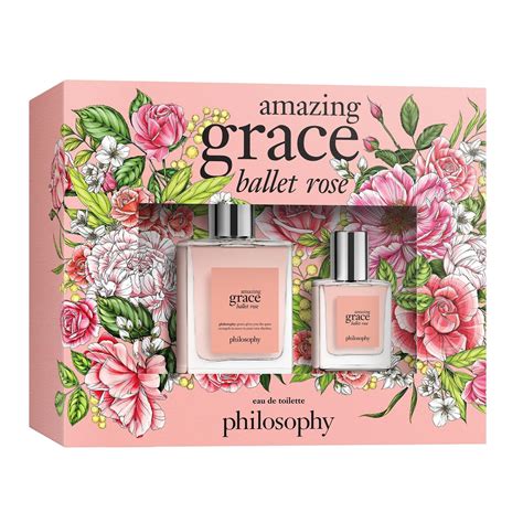 Philosophy Amazing Grace Ballet Rose 2 Pcs Set 2 Oz Eau De Toilette