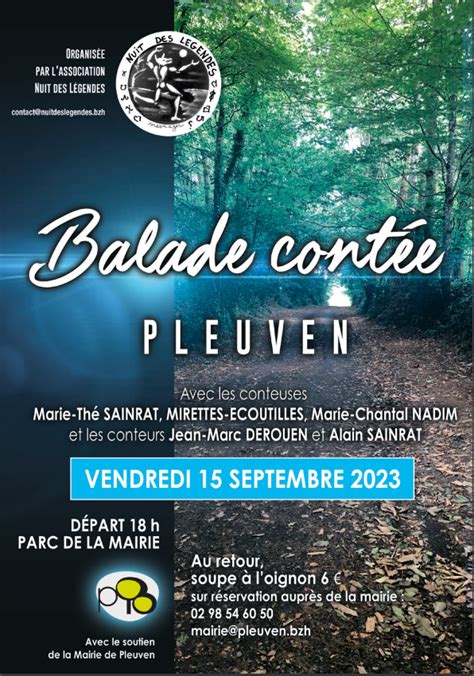 Un Beau Succès Pour La Balade Contée Mairie De Pleuven