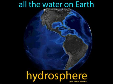 Hydrosphere Definition All The Water On Earth