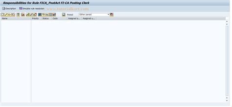 Fkkclerk Cu Busach Sap Tcode Maintain Posting Responsibilities Transaction Code