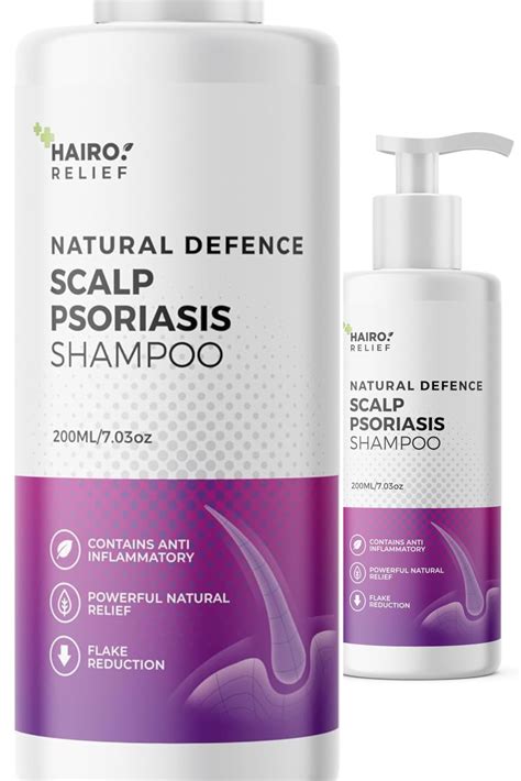 Hairo Relief Scalp Psoriasis Shampoo With Nettle Extract And Biotin Antifungal Shampoo Scalp