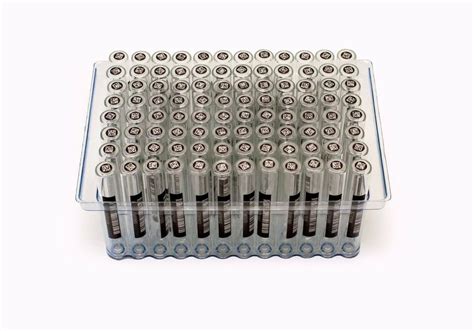 2ml Clear Glass 9x50mm Vial Bottom Side Barcode Vloader Sku 2070 08174