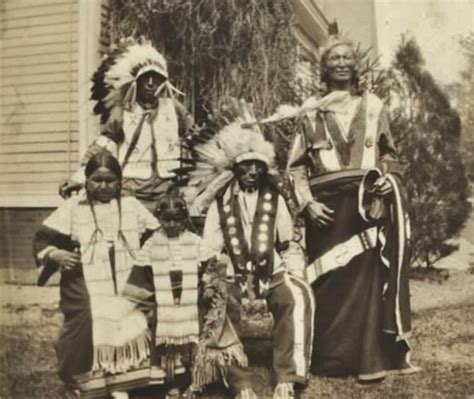 Sicangu Group Circa 1930 Amerindien