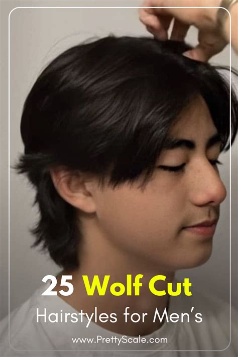 30 Wolf Cut Men For Straight Hair How To Style Medium Straight Hair