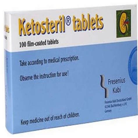 Ketosteril Tablet 100 Tab At ₹ 3790box Alpha Ketoanalogue Tablet