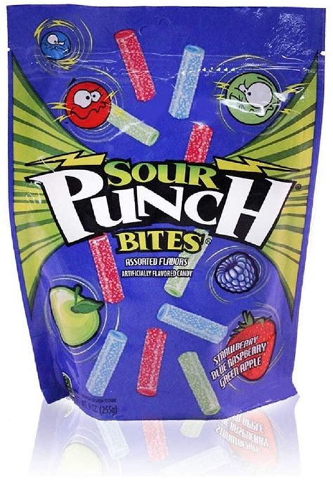 Sour Punch Assorted Candy Flavor Bites 9oz Brickseek