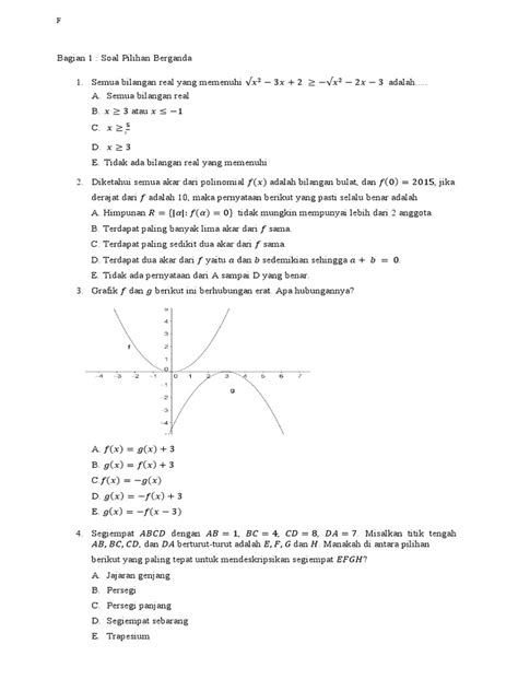 Analizing A Series Of Math Problems Pdf
