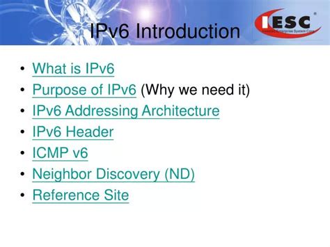 ppt ipv6 introduction powerpoint presentation free download id 4098585