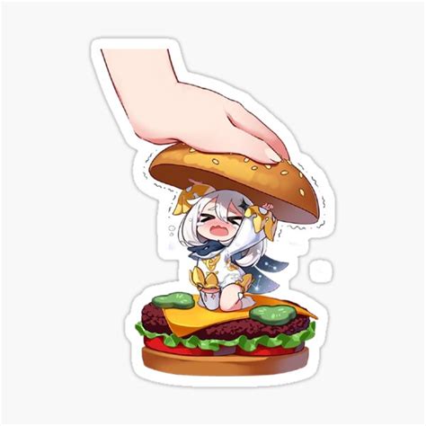 Who Want Eat Paimon Sticker For Sale By Hackman34 Redbubble
