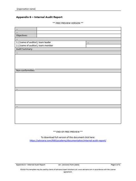 216 Appendix 6 Internal Audit Report Integrated Preview En Pdf