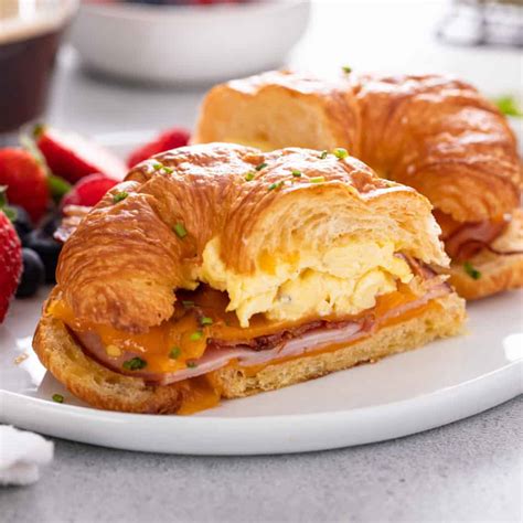 Croissant Breakfast Sandwiches