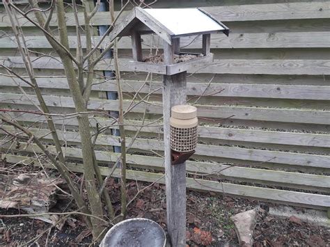Bird Feeder Post Mounted By Heine Sørensen Download Free Stl Model