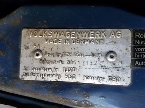 1966 Volkswagon Fastback Type Of 3 Classic Bug Beatle Squareback Vw For Sale Photos Technical