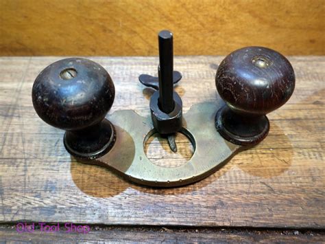 Small Brass User Made Router Old Tool Shop