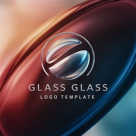 Eneral Term For Designing Logos With A Glass Effect Premium Ai Generated Image