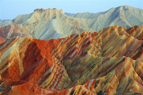 Zhangye Danxia Geopark China