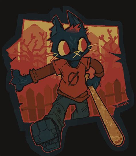 Post By Skimmeh · 2 Images Night In The Wood Mae Borowski Furry Art