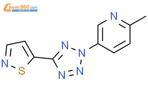 1312367 96 65 2 6 Methyl 3 Pyridyltetrazol 5 Yl Isothiazole化学式、结构式