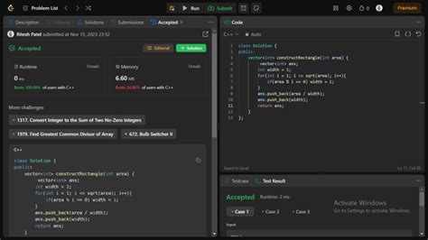 Solved Leetcode Problem With On Ritesh Patel Posted On The Topic Linkedin