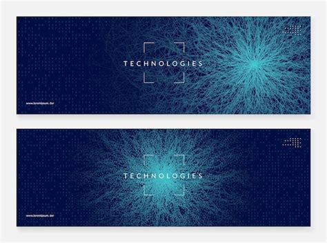 Premium Vector Abstract Tech Visuals Digital Technology