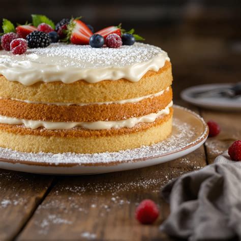 Classic Vanilla Cake A Timeless Favorite