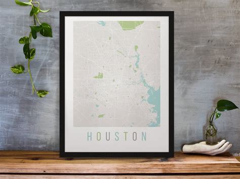 Custom Map Print Personalized Map Art Custom City Map Print Etsy