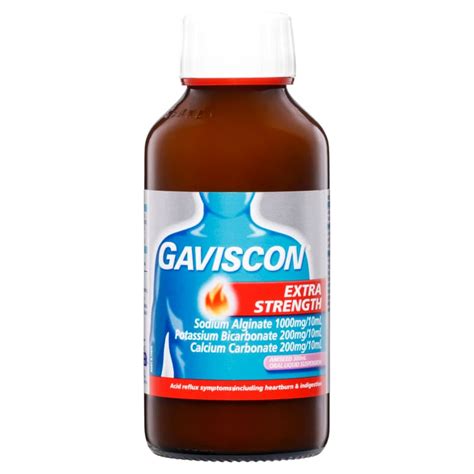 Buy Gaviscon Extra Strength Liquid Heartburn And Indigestion Relief