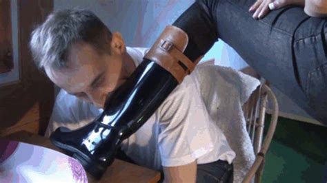 Boot Worship On Steps Female Boot World