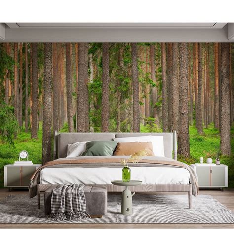 Forest Mural Etsy