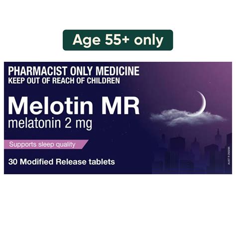 Melotin Mr Melatonin 2mg 30 Modified Release Tablets Healthylife