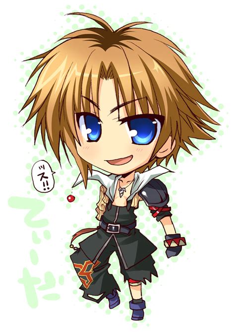 Izumi Makoto Tidus Dissidia Final Fantasy Final Fantasy Final Fantasy X Blue Footwear