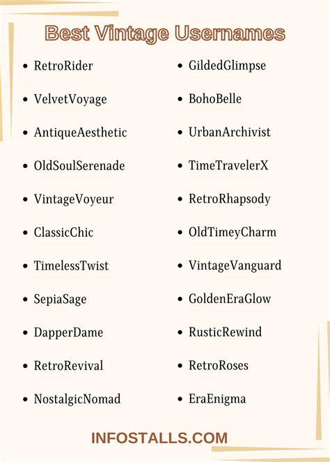 10 Vintage Tumblr Aesthetic Usernames De Ultimate Inspiratielijst