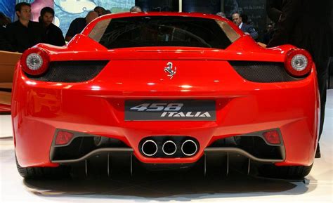 Ferrari 458 Italia Rear