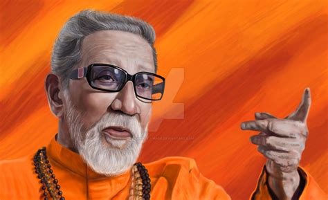 Bal Thackeray By Shade I Made On Deviantart