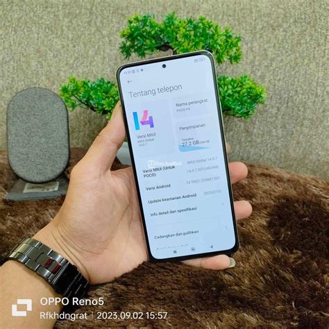 HP Xiaomi POCO F4 5G Ram 8256GB NFC Bekas Mulus Normal Di Bekasi Tribun JualBeli