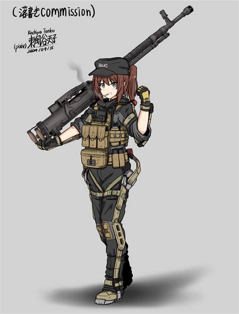 Kochiya Tenko Original Absurdres Commentary Request Commission Highres Partial Commentary