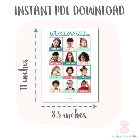 Feelings Faces Chart Printable Feelings Faces Pdf Emotions Faces