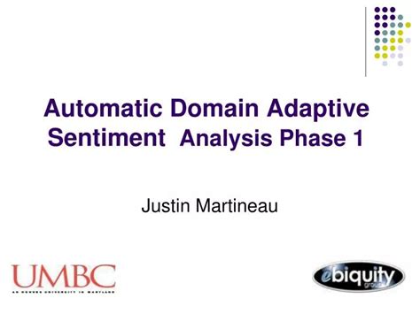 PPT Automatic Domain Adaptive Sentiment Analysis Phase PowerPoint Presentation ID