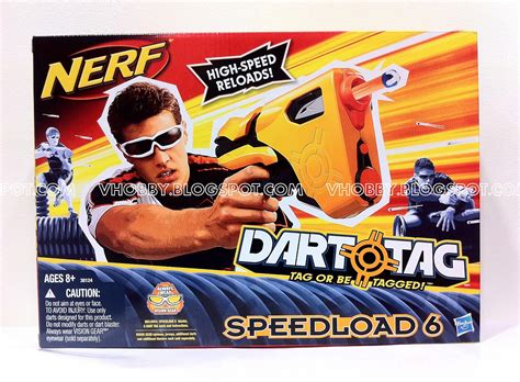 Vhobby Nerf Dart Tag Swarmfire Speedwarm Speedload 6 Sharp Shot And Jersey Assorted
