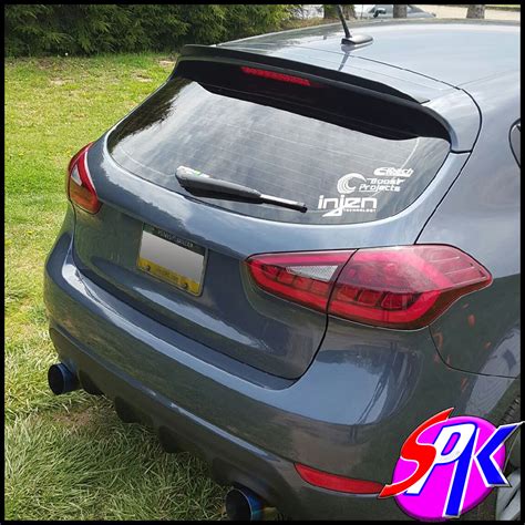 2014 2018 Kia Forte5 5dr Hatchback Rear Roof Spoiler Window Wing 284g