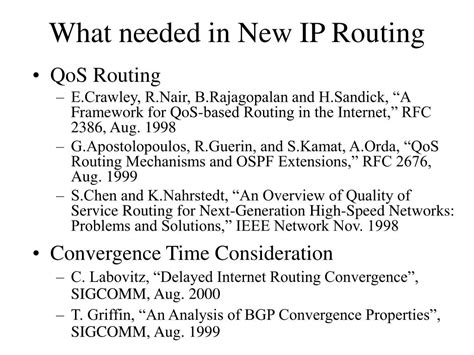 Ppt New Ip Routing Algorithms Powerpoint Presentation Free Download