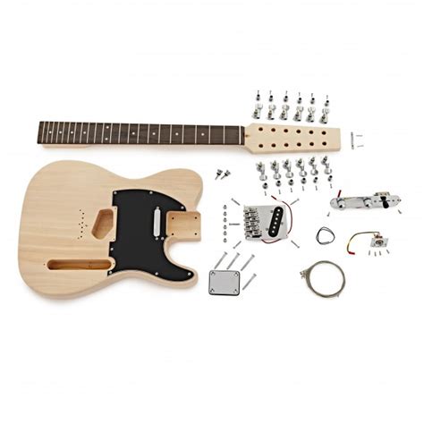 Guitarworks Solo Cutaway 12 String Diy Electric Guitar Kit At Gear4music