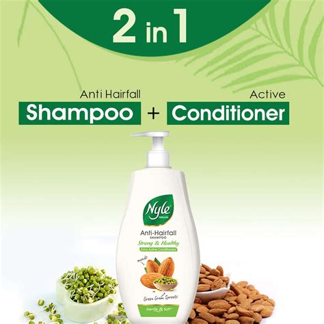 Buy Nyle Naturals Strong And Healthy 2 In1 Shampoo Conditioner Almonds