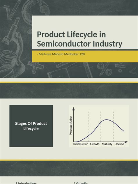 Product Lifecycle Of 10 Products In Semiconductor Industry Pdf