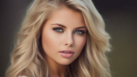 Brown Skin Blue Eyes Blonde Hair