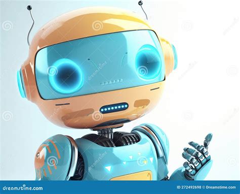 Cute Yellow Chatbot Ai And Customer Service Chat Bot Virtual Assistant